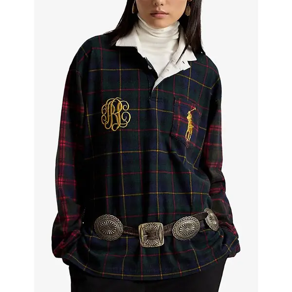 Polo Ralph Lauren Rugby Plaid Cotton Shirt