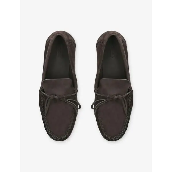 Ermenegildo Zegna L'asola Suede Loafers