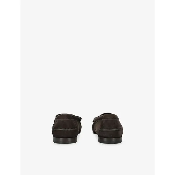 Ermenegildo Zegna L'asola Suede Loafers