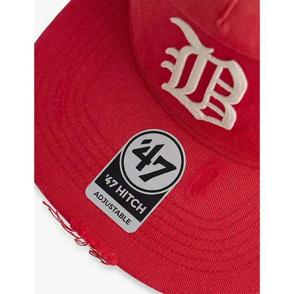 REPRESENT X Brooklyn Dodgers Logo-embroide Cotton Cap