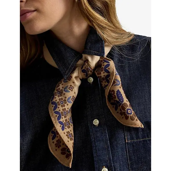 Polo Ralph Lauren Polo Bear Wool Scarf