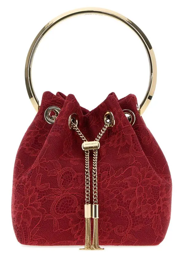 JIMMY CHOO Bon Bon Mini Leather Handbag