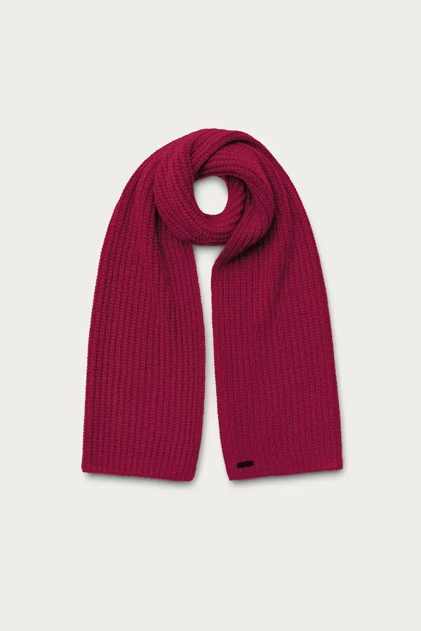Iris Von Arnim Stonewashed Cashmere Scarf Harva - Ruby Sw