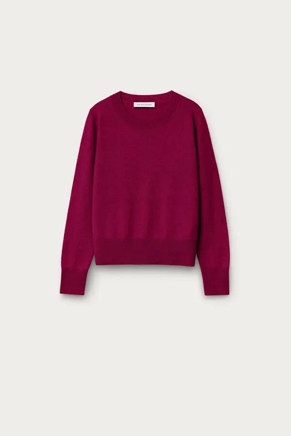 Iris Von Arnim Cashmere-silk Sweater Neris - Ruby