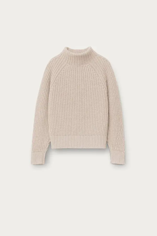 Iris Von Arnim Cashmere Sweater Bardelia - Alabaster