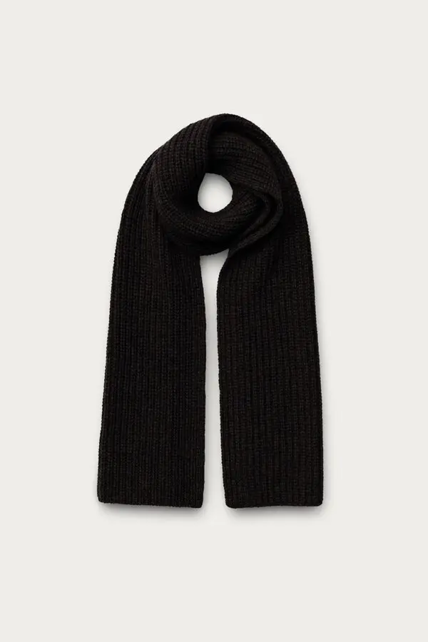 Iris Von Arnim Cashmere Scarf Collin - Black