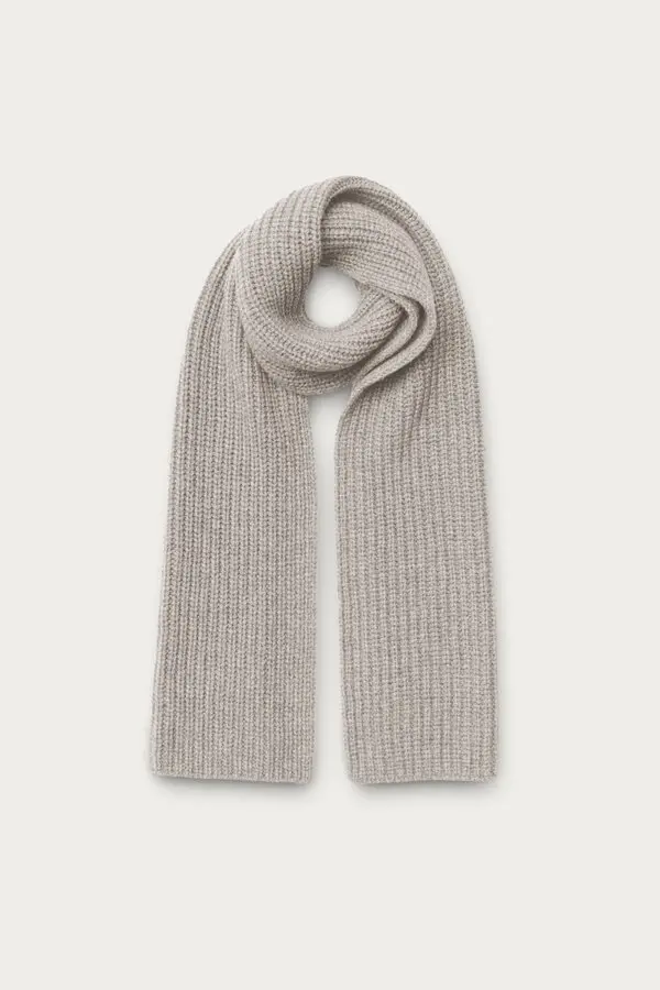 Iris Von Arnim Cashmere Scarf Collin - Pebble