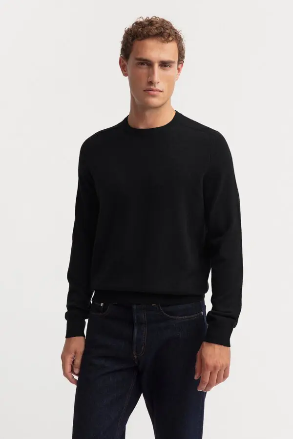 Iris Von Arnim Cashmere Sweater Felix - Black