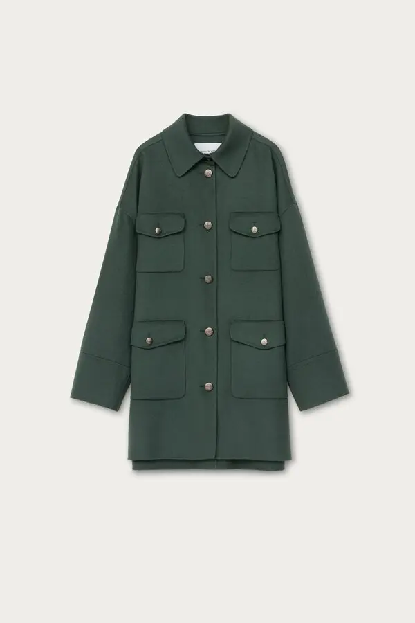 Iris Von Arnim Doubleface Long Shirt Jasmin