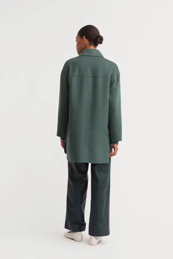 Iris Von Arnim Doubleface Long Shirt Jasmin