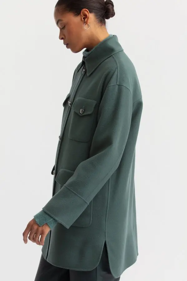 Iris Von Arnim Doubleface Long Shirt Jasmin