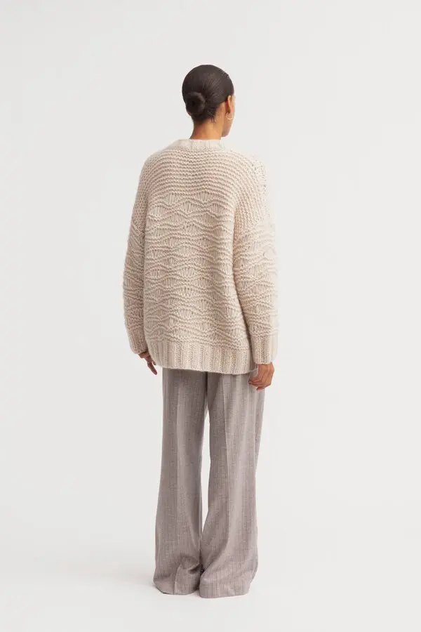 Iris Von Arnim Handknit Cardigan Iris Iconic 50 Years