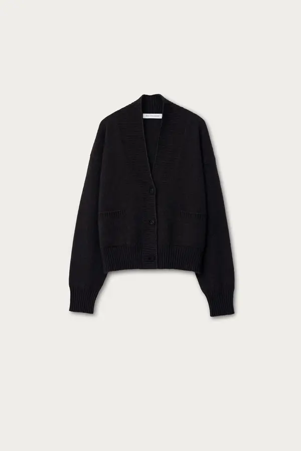 Iris Von Arnim Cashmere-silk Cardigan Kristana - Navy