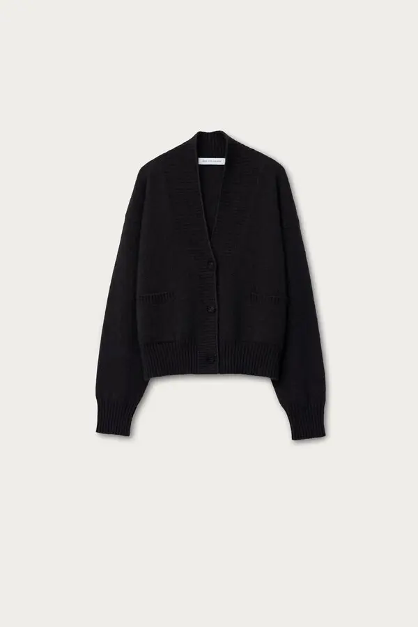 Iris Von Arnim Cashmere-silk Cardigan Kristana - Navy