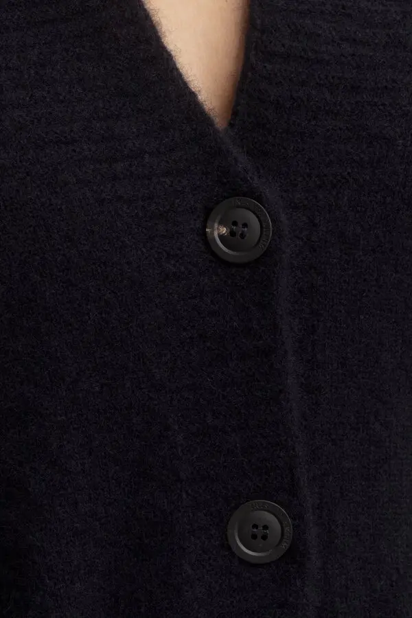 Iris Von Arnim Cashmere-silk Cardigan Kristana - Navy