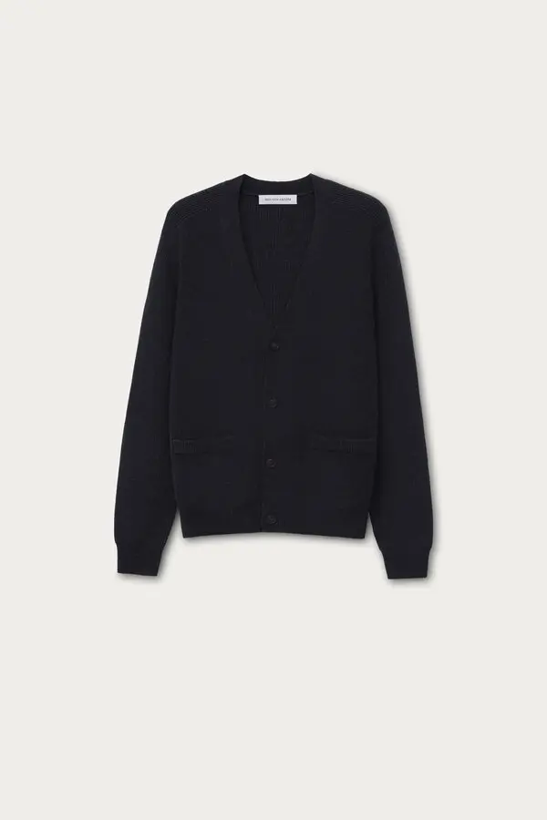 Iris Von Arnim Cashmere Cardigan Wilmington - Navy