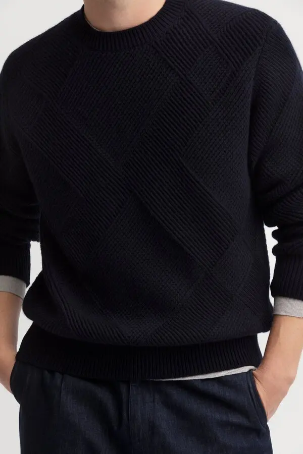 Iris Von Arnim Cashmere Sweater Savion - Navy