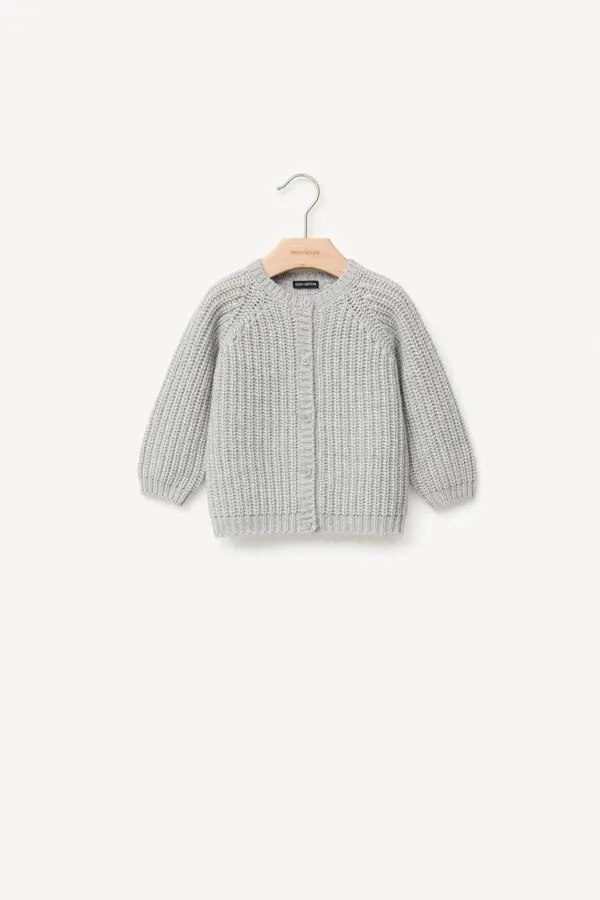 Iris Von Arnim Cashmere Sweater Mini Christo - Silver