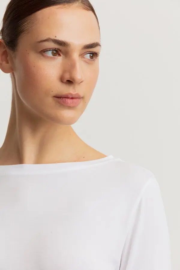 Iris Von Arnim Jersey-shirt Jenie - White