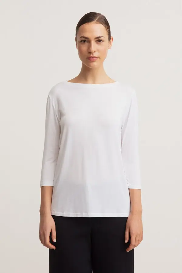 Iris Von Arnim Jersey-shirt Jenie - White