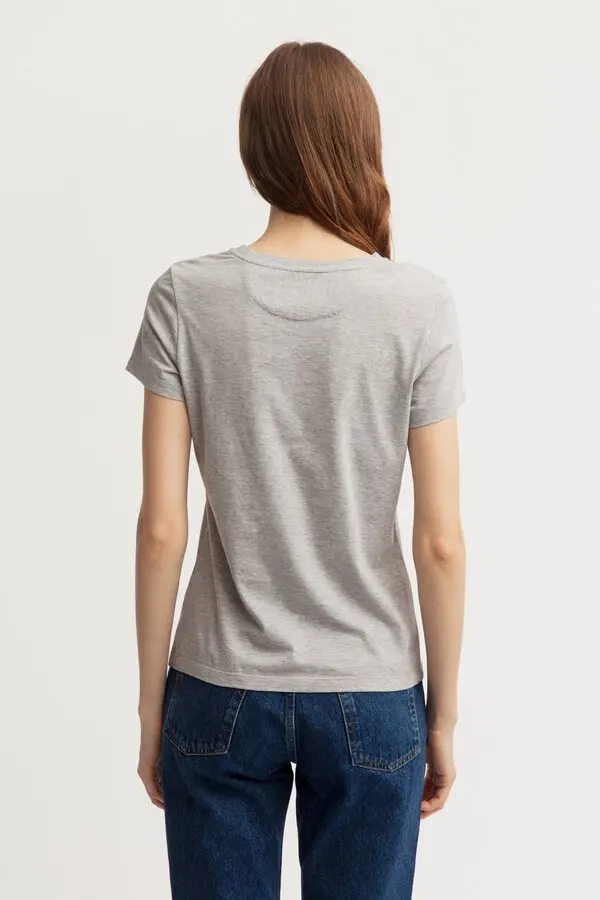 Iris Von Arnim Organic Cotton T-shirt Osay - Platinum