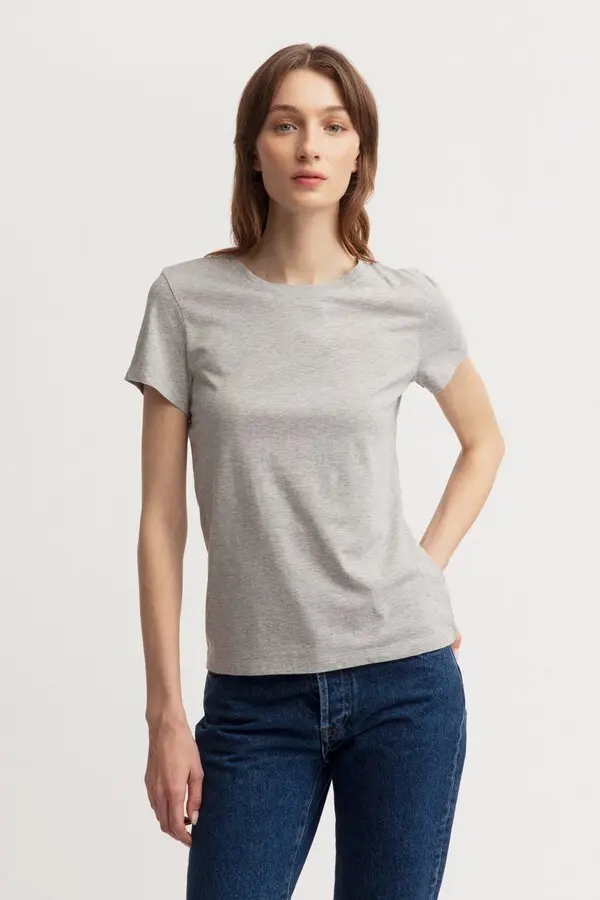 Iris Von Arnim Organic Cotton T-shirt Osay - Platinum