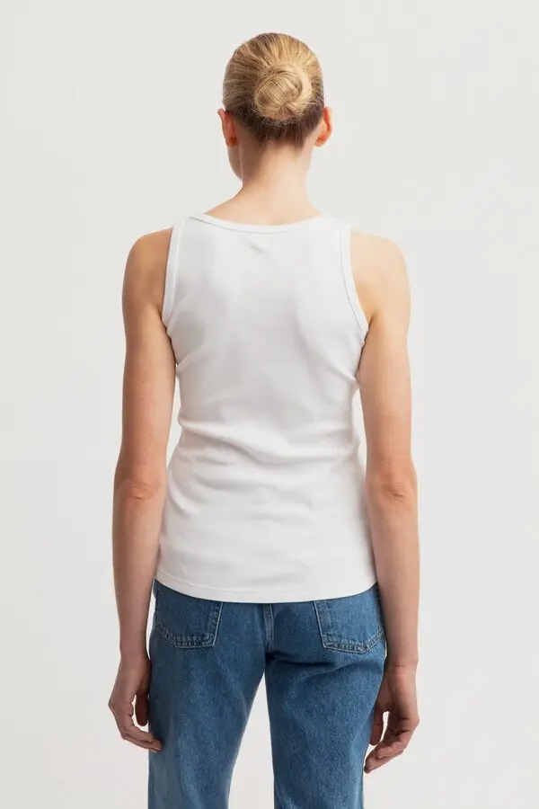 Iris Von Arnim Jersey Top Niva - White
