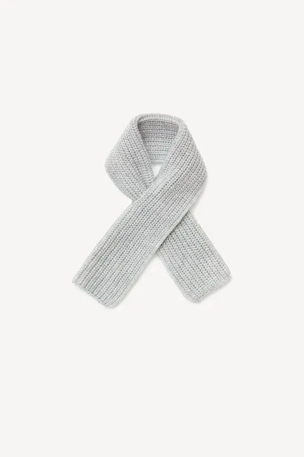 Iris Von Arnim Cashmere Scarf Mini Harva - Silver