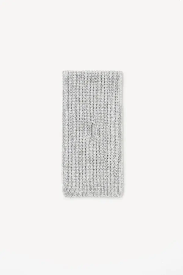 Iris Von Arnim Cashmere Scarf Mini Harva - Silver