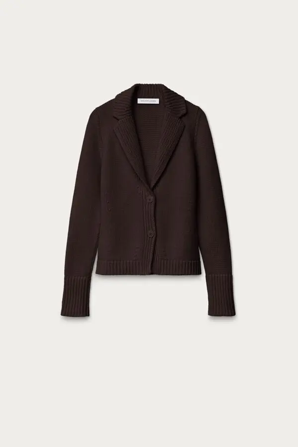 Iris Von Arnim Cashmere Cardigan Belarita - Chocolate