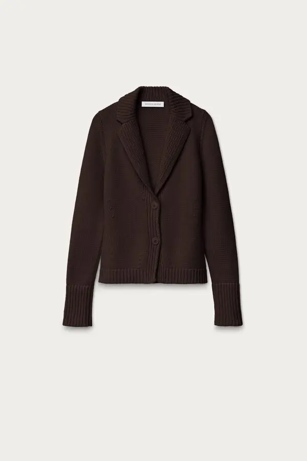 Iris Von Arnim Cashmere Cardigan Belarita - Chocolate