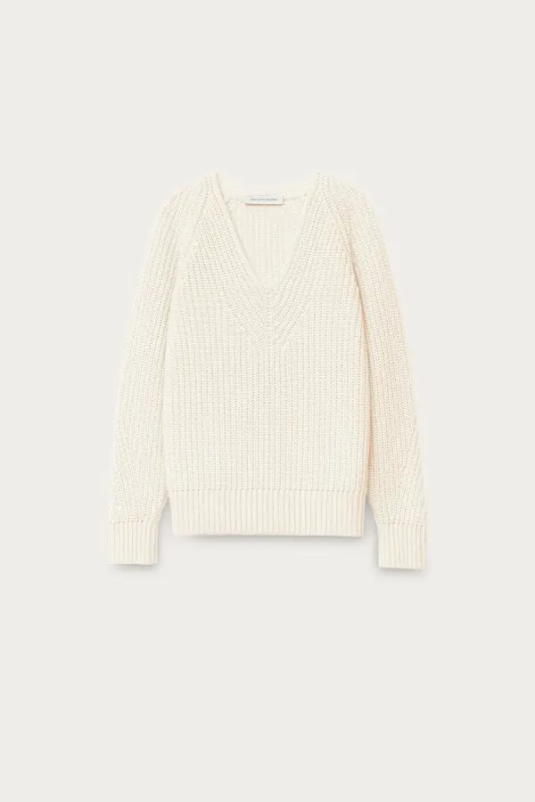 Iris Von Arnim Cashmere Sweater Belladoria - Ecru