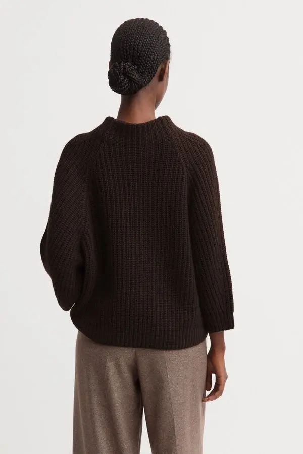 Iris Von Arnim Cashmere Sweater Fallou - Chocolate