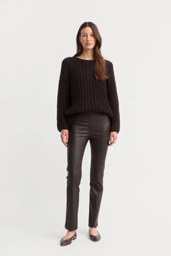 Iris Von Arnim Leather Trousers Philine Nappa