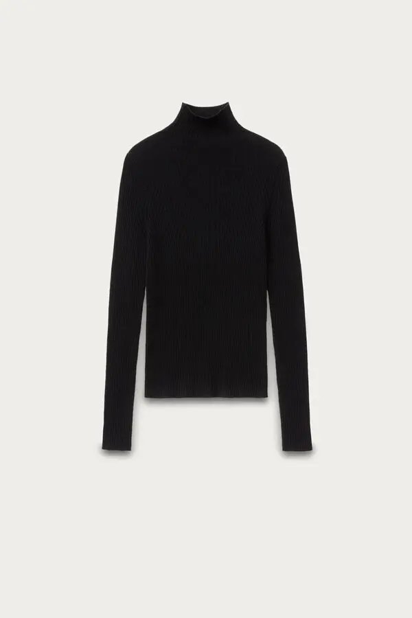 Iris Von Arnim Superfine Cashmere Sweater Leslie - Black