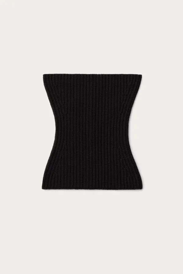 Iris Von Arnim Stonewashed Cashmere Scarf Alfreda - Black