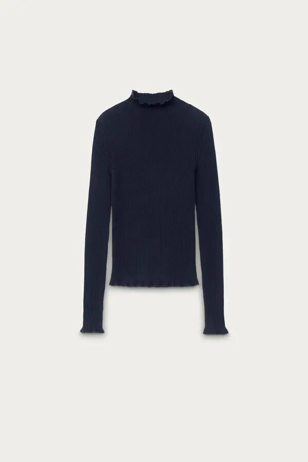 Iris Von Arnim Superfine Cashmere Shirt Leanor - Ocean