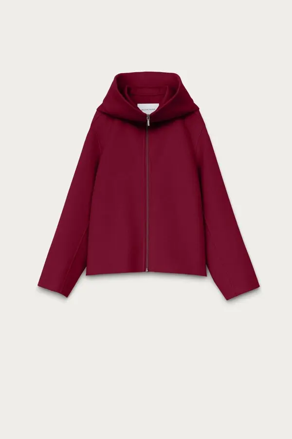 Iris Von Arnim Doubleface Jacket Dance Slim Short - Ruby