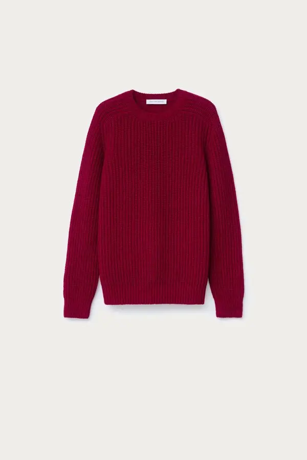 Iris Von Arnim Cashmere Sweater Chris - Ruby