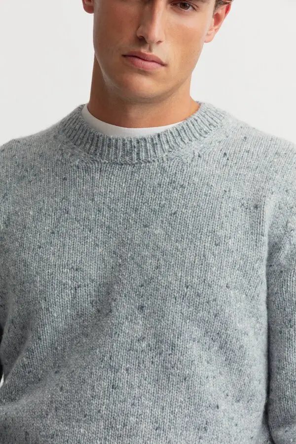 Iris Von Arnim Wool-cashmere Sweater Caspian - Arctic
