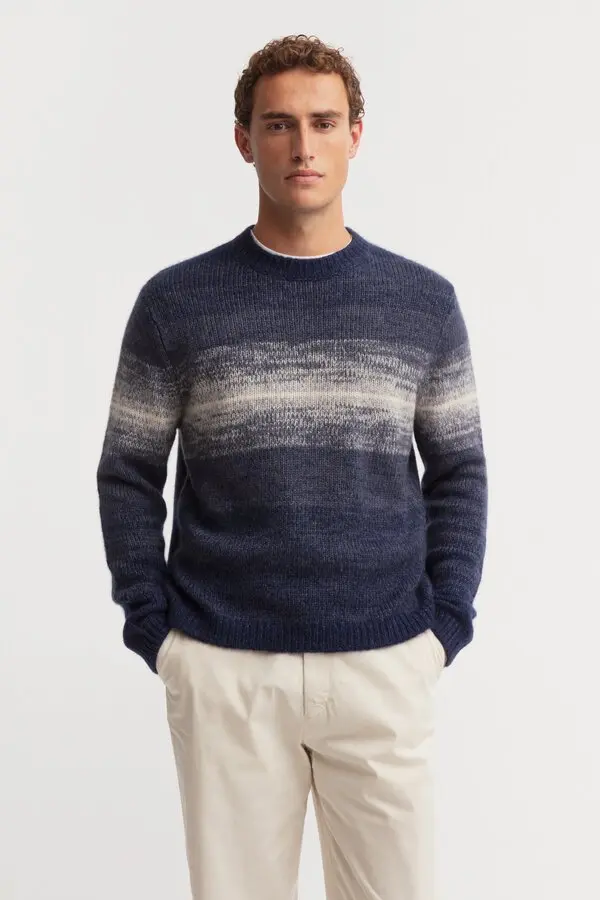 Iris Von Arnim Cashmere-silk Sweater Felton Degrad