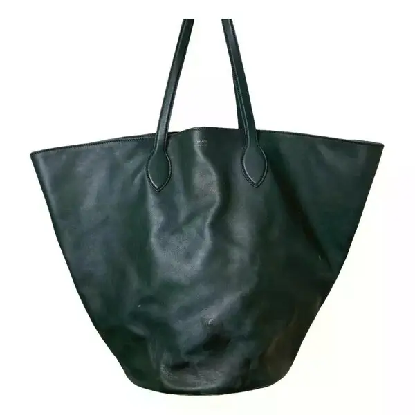 Khaite Osa Circle Leather Tote Bag