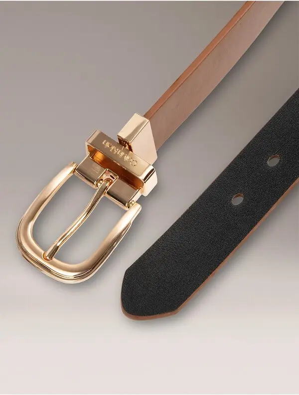 Calvin Klein Reversible Smooth Belt - Brown