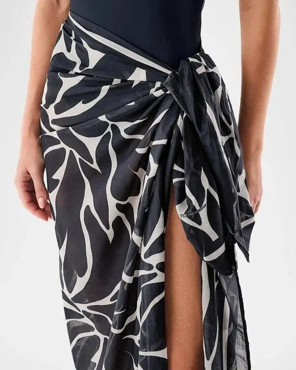 VIX PAULA HERMANNY Printed Sarong Coverup