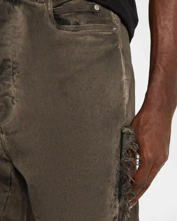 Rick Owens Apos;s Bolan Bootcut Jeans - Dust Combo