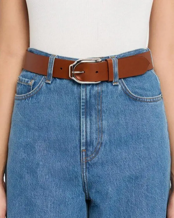 Ralph Lauren Purple Label Apos;s Welington Leather Stirrup-buckle Belt
