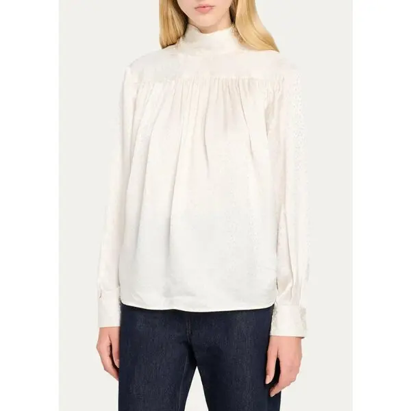 A.L.C. Danielle Silk Top
