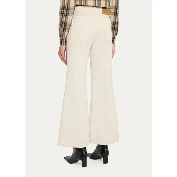HAIKURE Clara Cropped Wide-leg Jeans