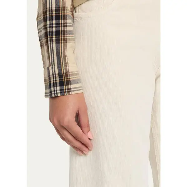 HAIKURE Clara Cropped Wide-leg Jeans