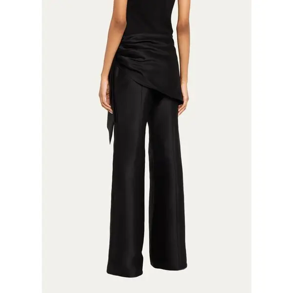 Zimmermann Clash Draped Flare Pants